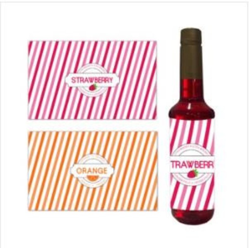 Drink Label SVG Print and Cut Printables Labels Tags - Etsy