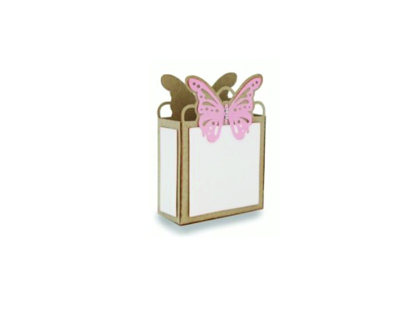 Butterfly Favor Box, 3d Box SVG, Box Svg, Box Template, Gift Box ...