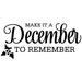 December to Remember SVG, Quote Clipart, Vector Art, Christmas Quotes ...