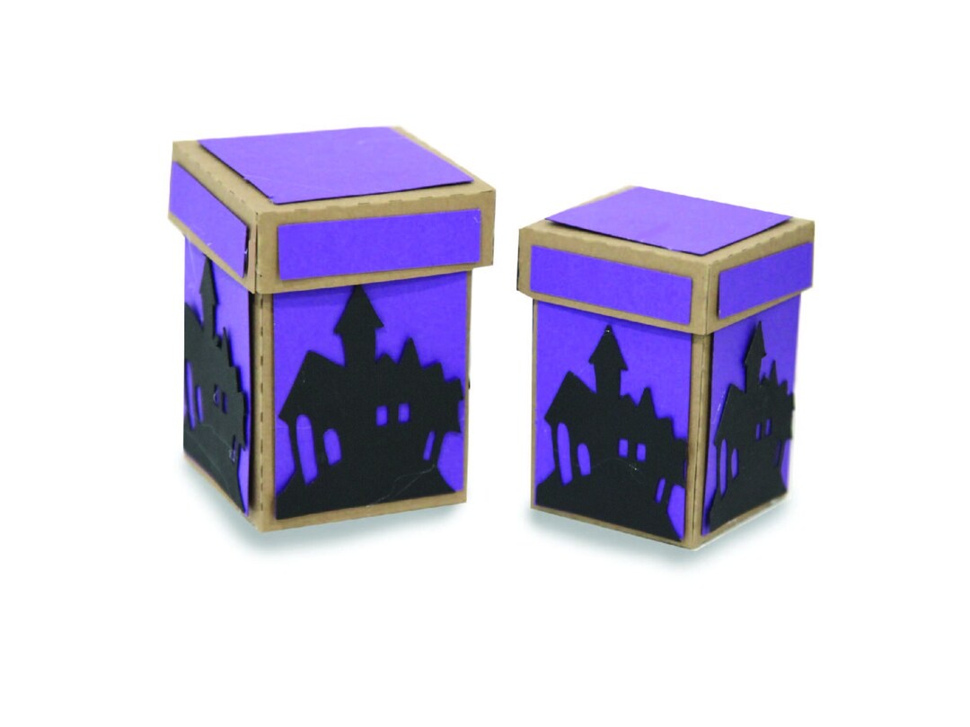 Nesting Box, Cut Files for Silhouette, for Cricut, Box Template ...