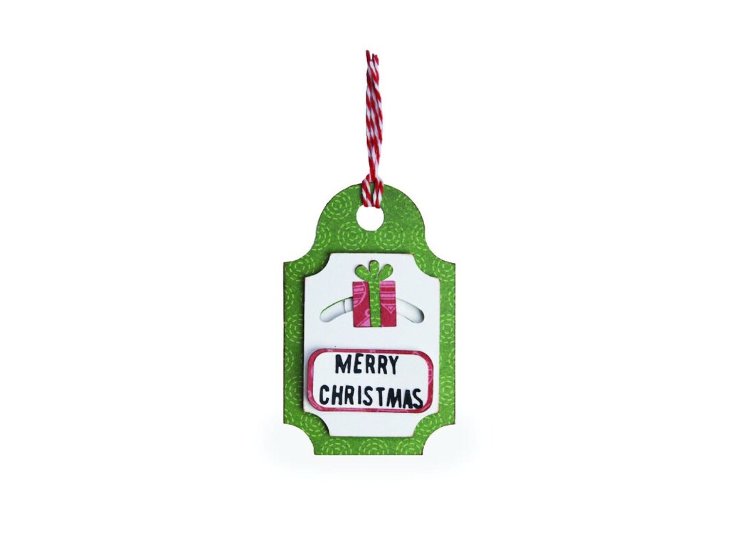 3D Motion Tag, Present, Tag Template, Tag Svg, Dxf, Cut File, Cricut ...
