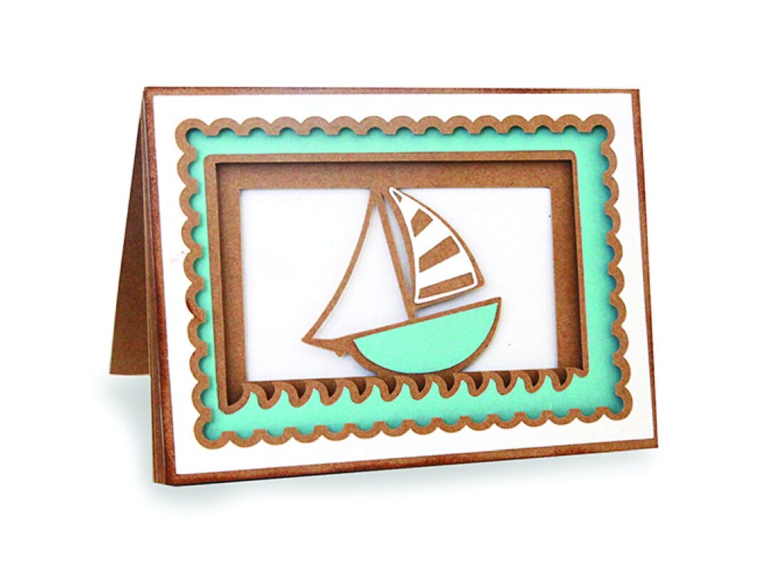 3D Greeting Card, Shadow Card, Cricut Svg File, Silhouette Svg, Layered ...