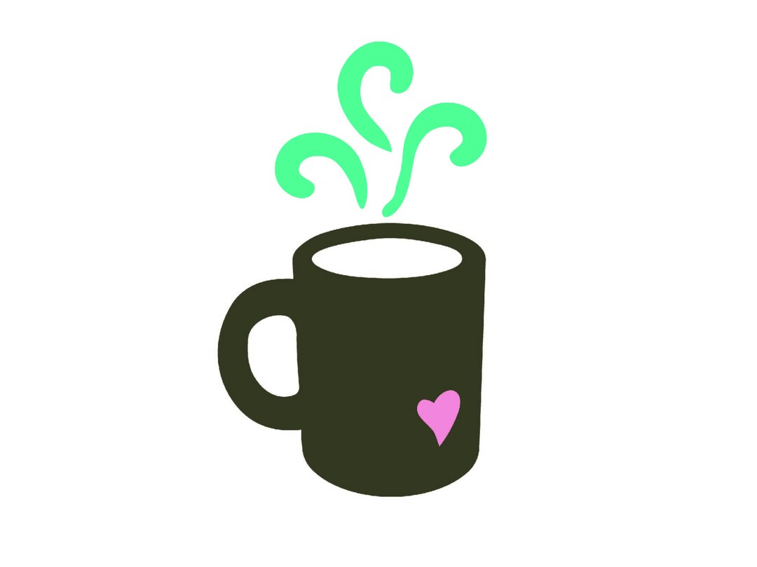 Hot Coffee Mug Svg, Hot Choco Mug Clipart, Vector Art, Print and Cut ...