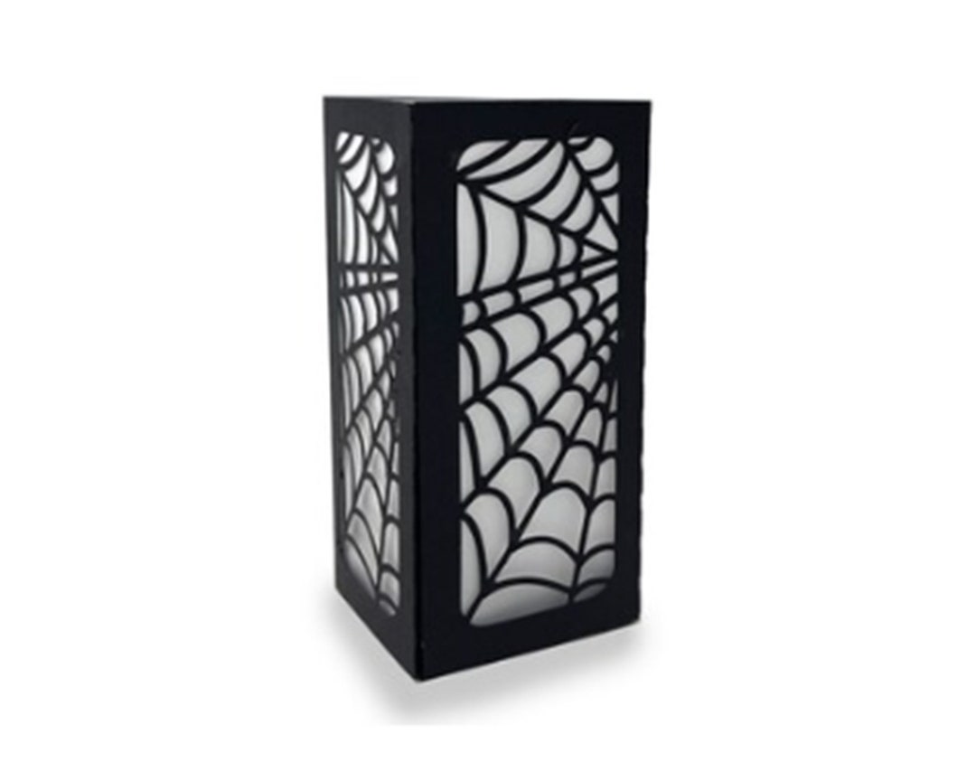 Spider Web Paper Lantern, Paper Cut Lamp, Paper Cutting Template ...