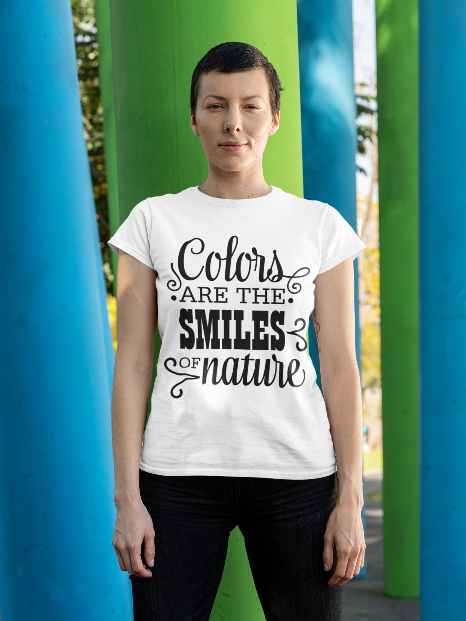 Smiles of Nature SVG, Quote Clipart, Vector Art, Cute Quotes ...