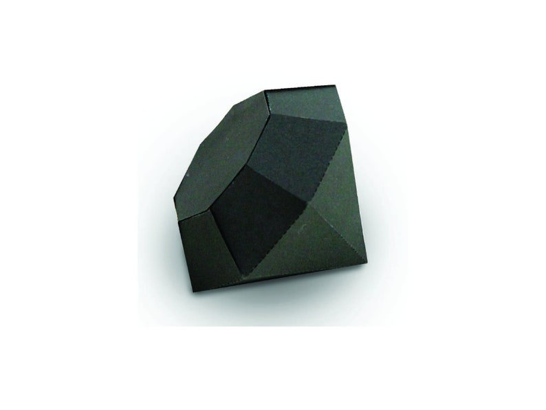 3D Diamond Svg, 3D Paper Diamond, 3D Diamond Template, Cut File for ...