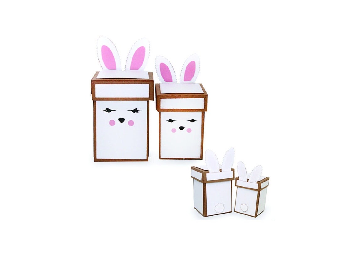 3D Box Svg, Box Template, Gift Box Template, Gift Box SVG, Party Favor ...
