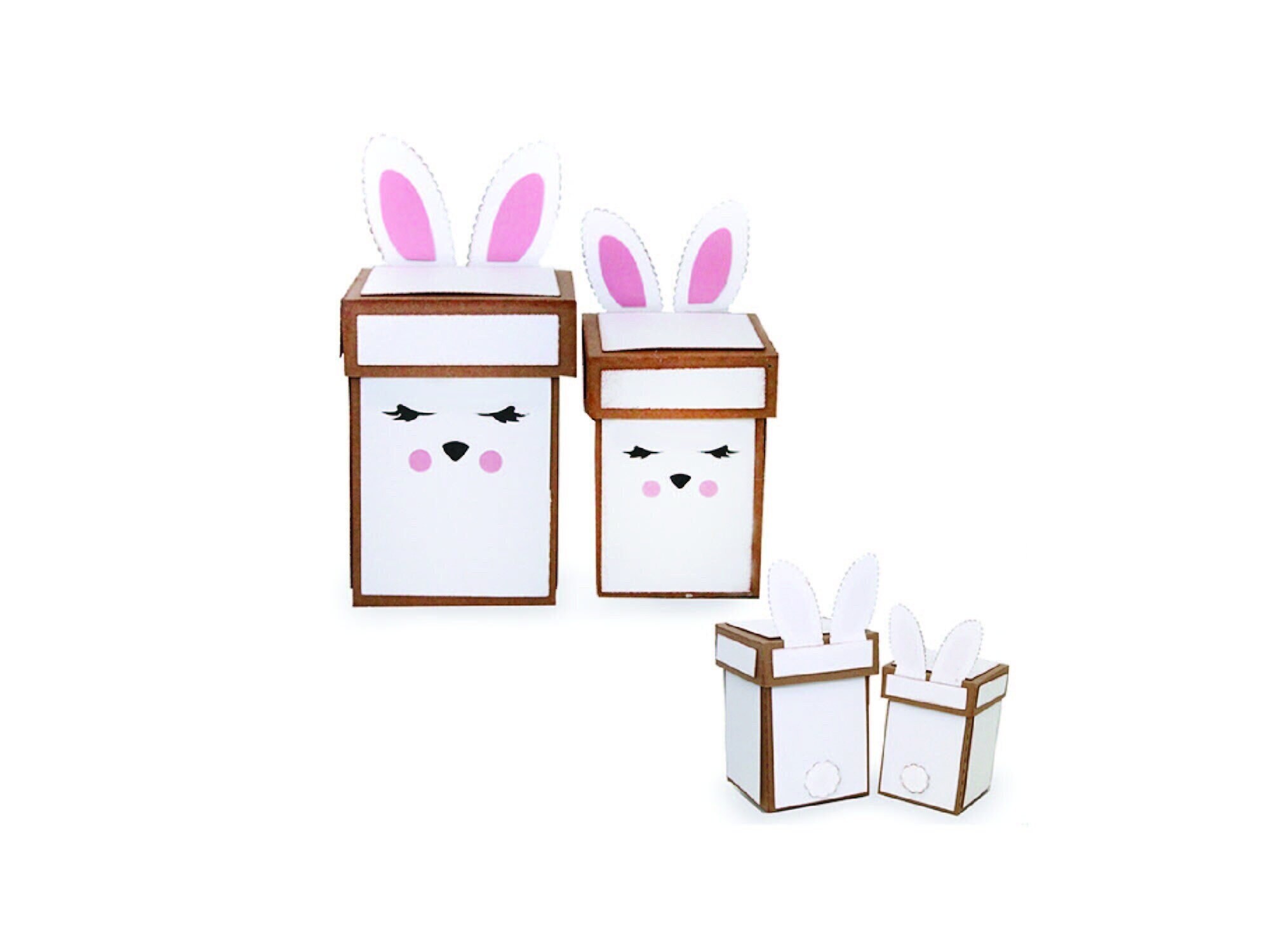 3D Box Svg, Box Template, Gift Box Template, Gift Box SVG, Party Favor ...