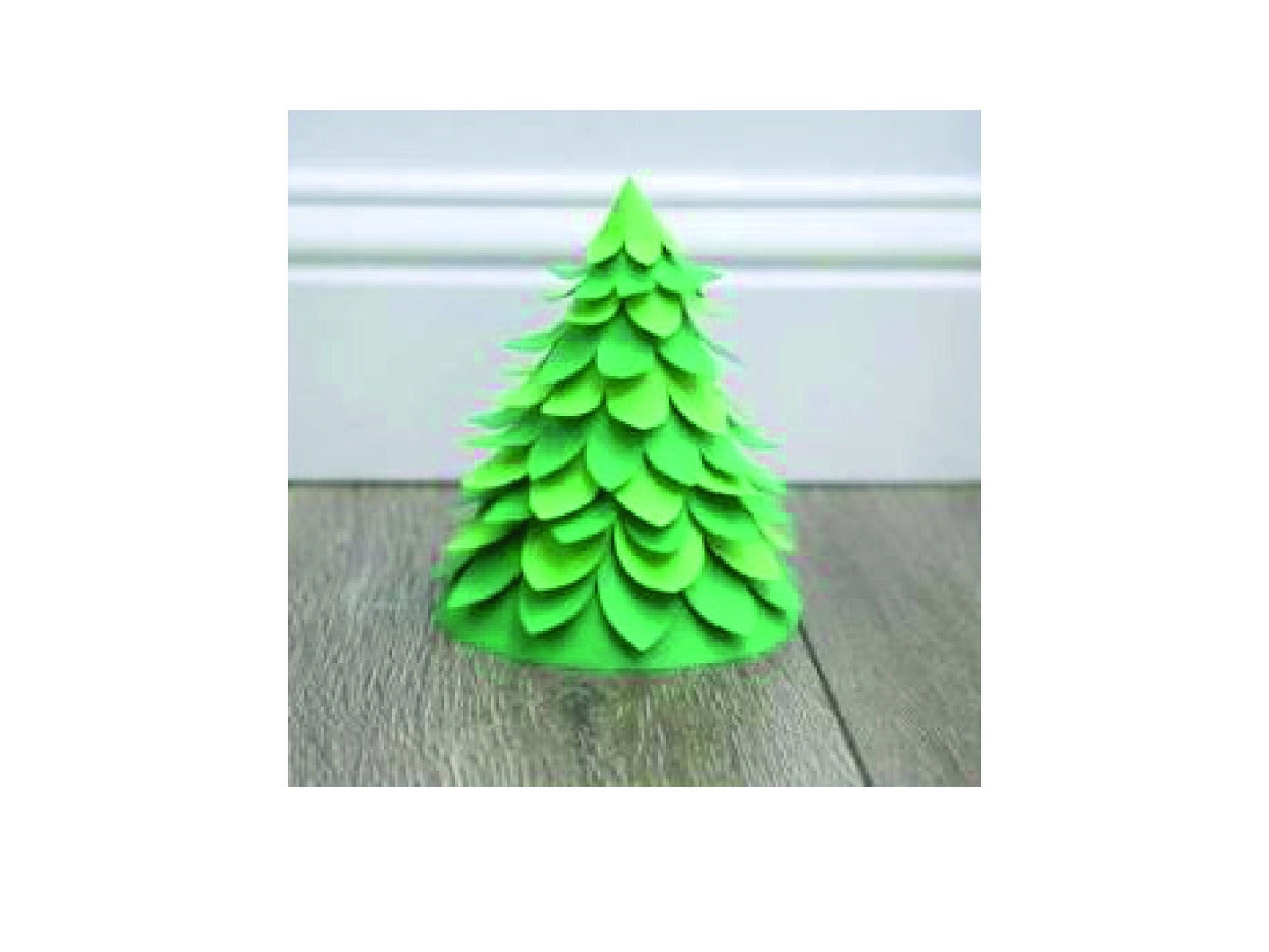 Christmas Tree Svg, 3D Christmas Tree, Tree Template, Cut Files for ...