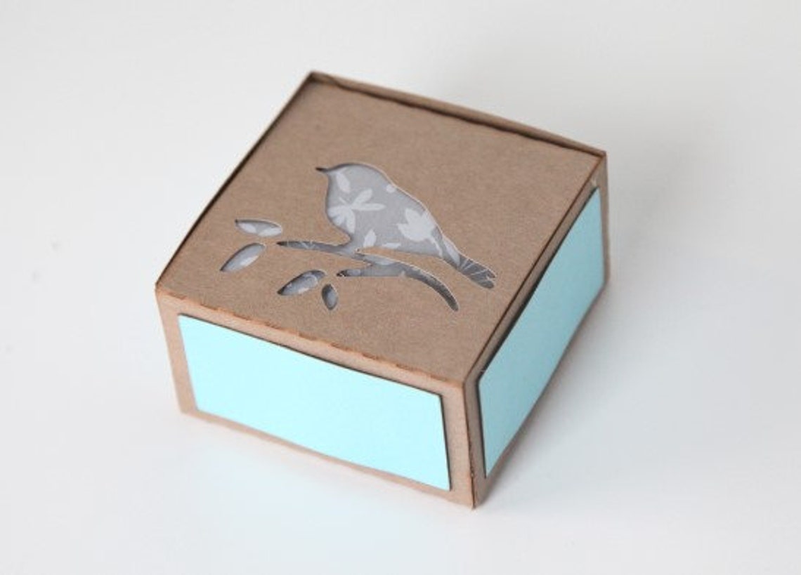 3D Box Svg Flip Top Box Box Template Packaging Box Svg Cut - Etsy