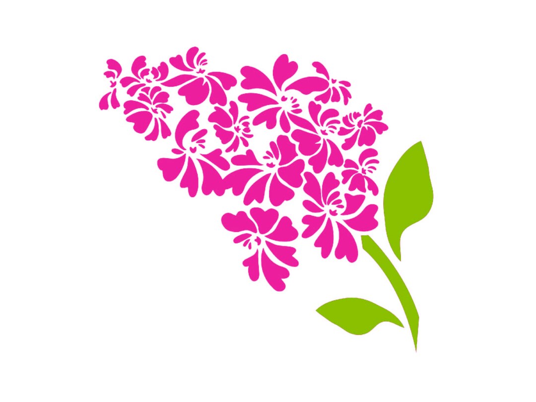 Floral Svg, Flower Clipart, Vector Art, File for Cricut, for Silhouette ...