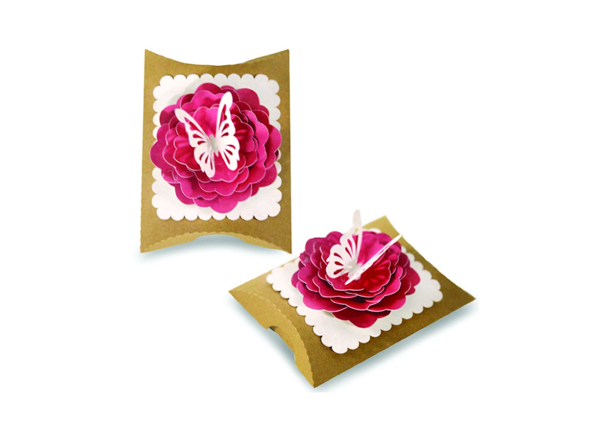 3D Box Svg, Pillow Box Svg, Pillow Box Template, Gift Box SVG, Party ...