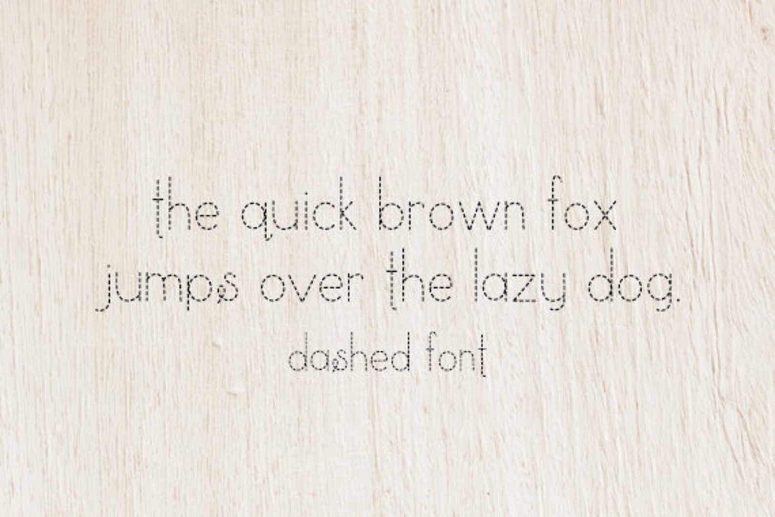 Dash Font, Dash Lines Font, Digital Font, Handwritten Fonts, Commercial ...