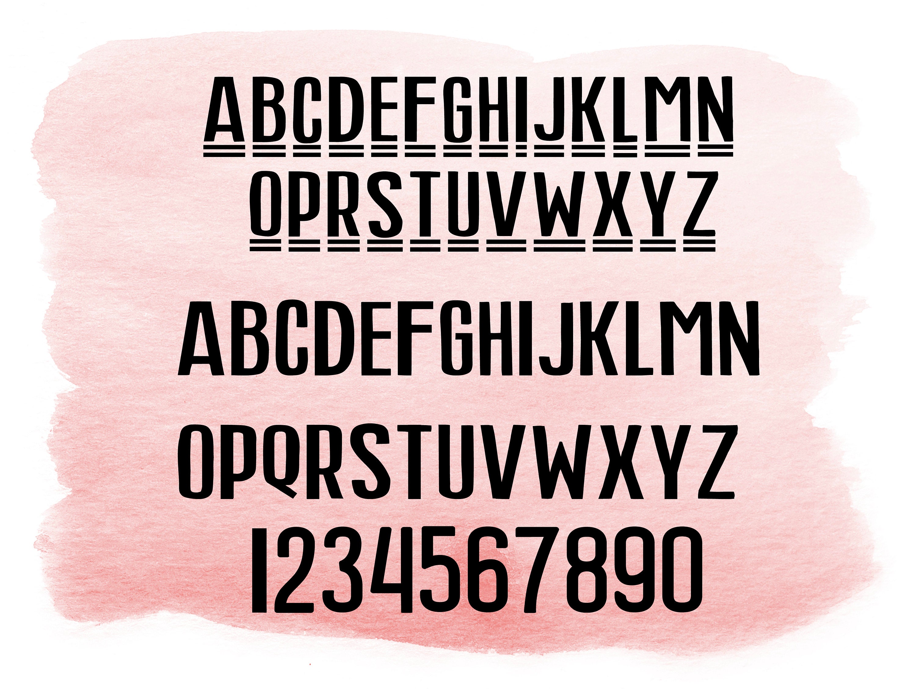 Craft Fonts, Procreate Fonts, Canva Fonts, Handwritten Fonts ...