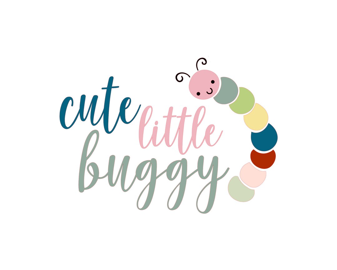 Cute Little Buggy Svg, Quote Clipart, Vector Art, Cute Quotes ...