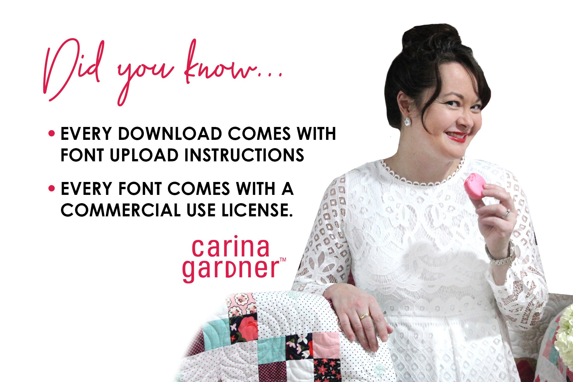 Commercial Use Mega Font Bundle, Digital Fonts, Silhouette Fonts ...