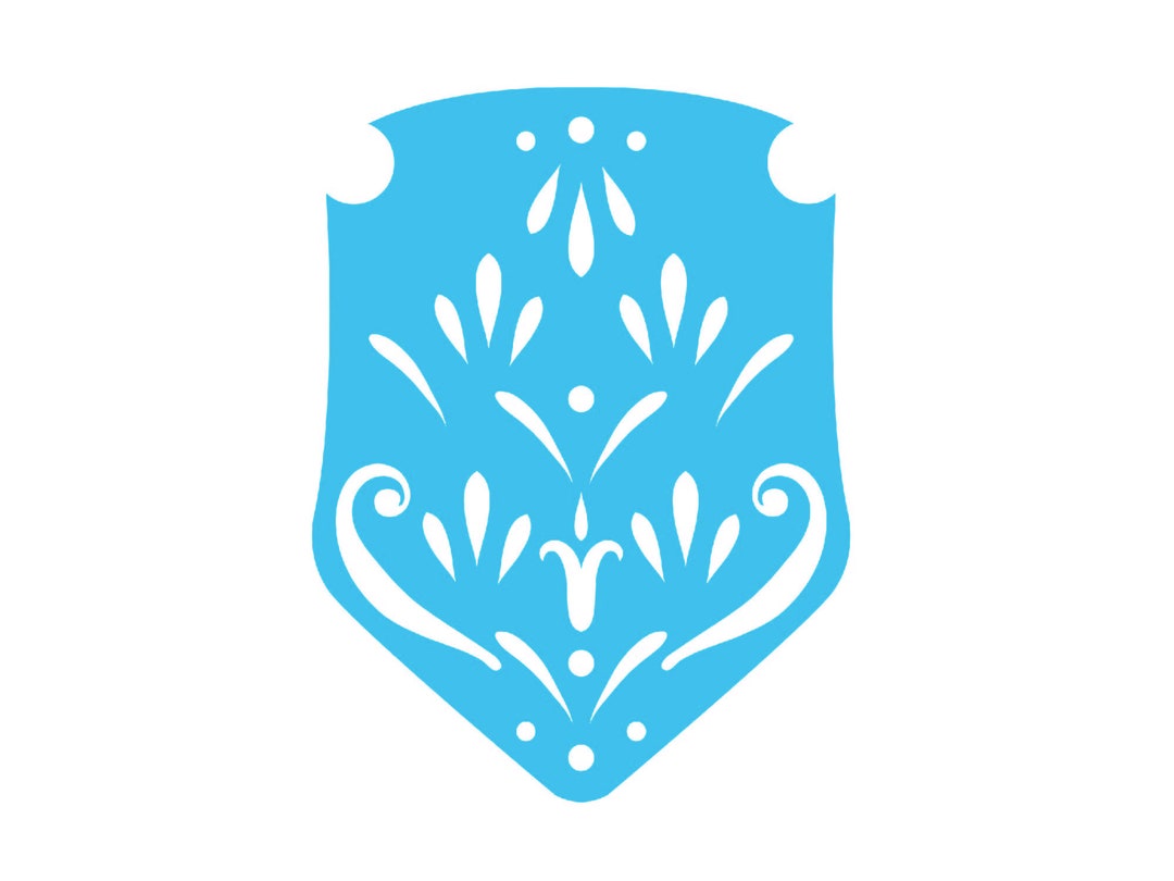 Decorative Shield Svg, Shield Clipart, Vector Art, Print and Cut, File ...