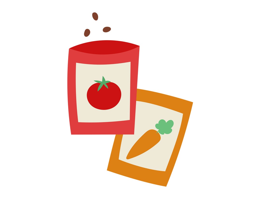 Seed Packets SVG, Layered Svg, Cricut Svg, Silhouette Svg, Cut File for ...