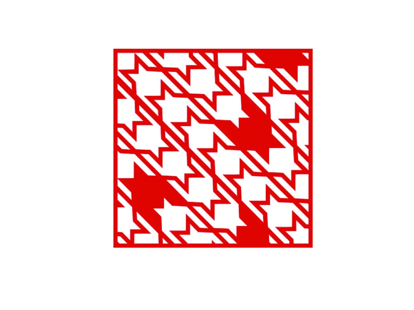 Hounds Tooth Svg, Overlay Svg, Overlay Template, Scrapbook Overlay, Dxf ...