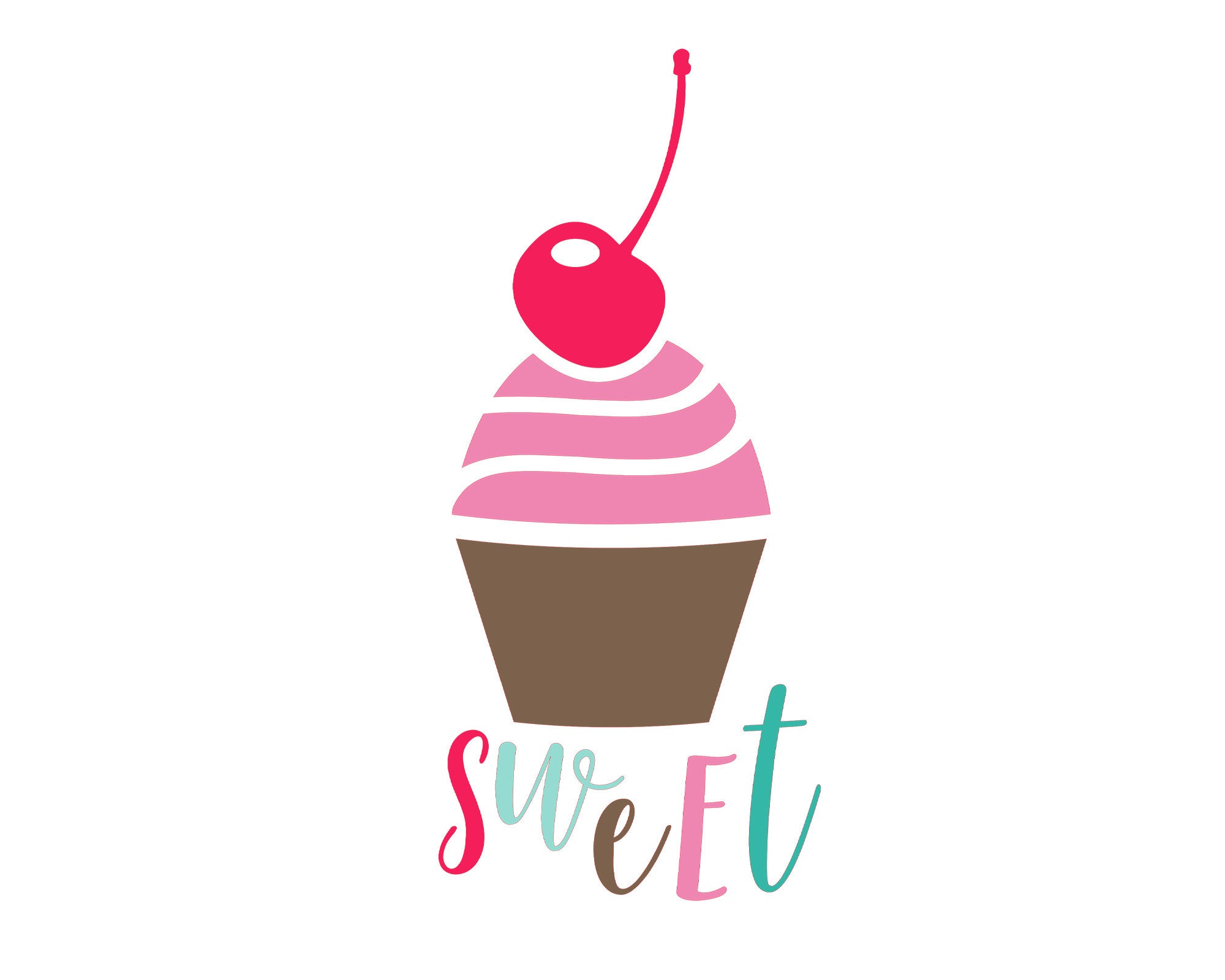 Cupcake SVG, Quote SVG, Saying SVG, Cut Files for Silhouette, Sweet ...