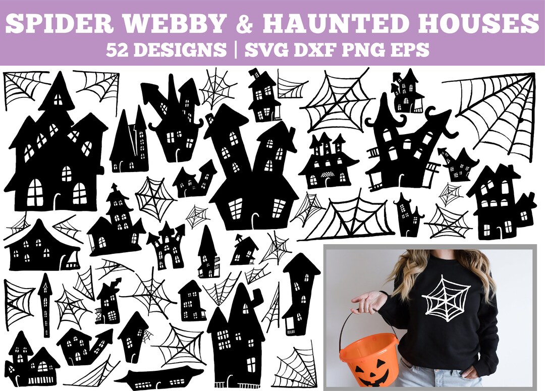 Halloween Bundle, Vector Art, Cricut Svg File, Craft Font, Procreate ...
