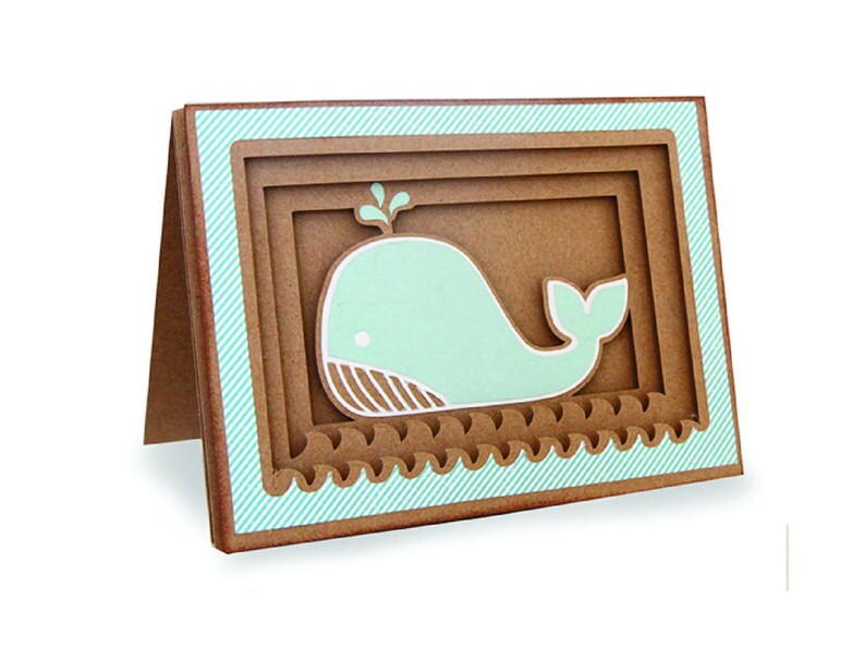 3D Greeting Card Shadow Card Cricut Svg File Silhouette - Etsy