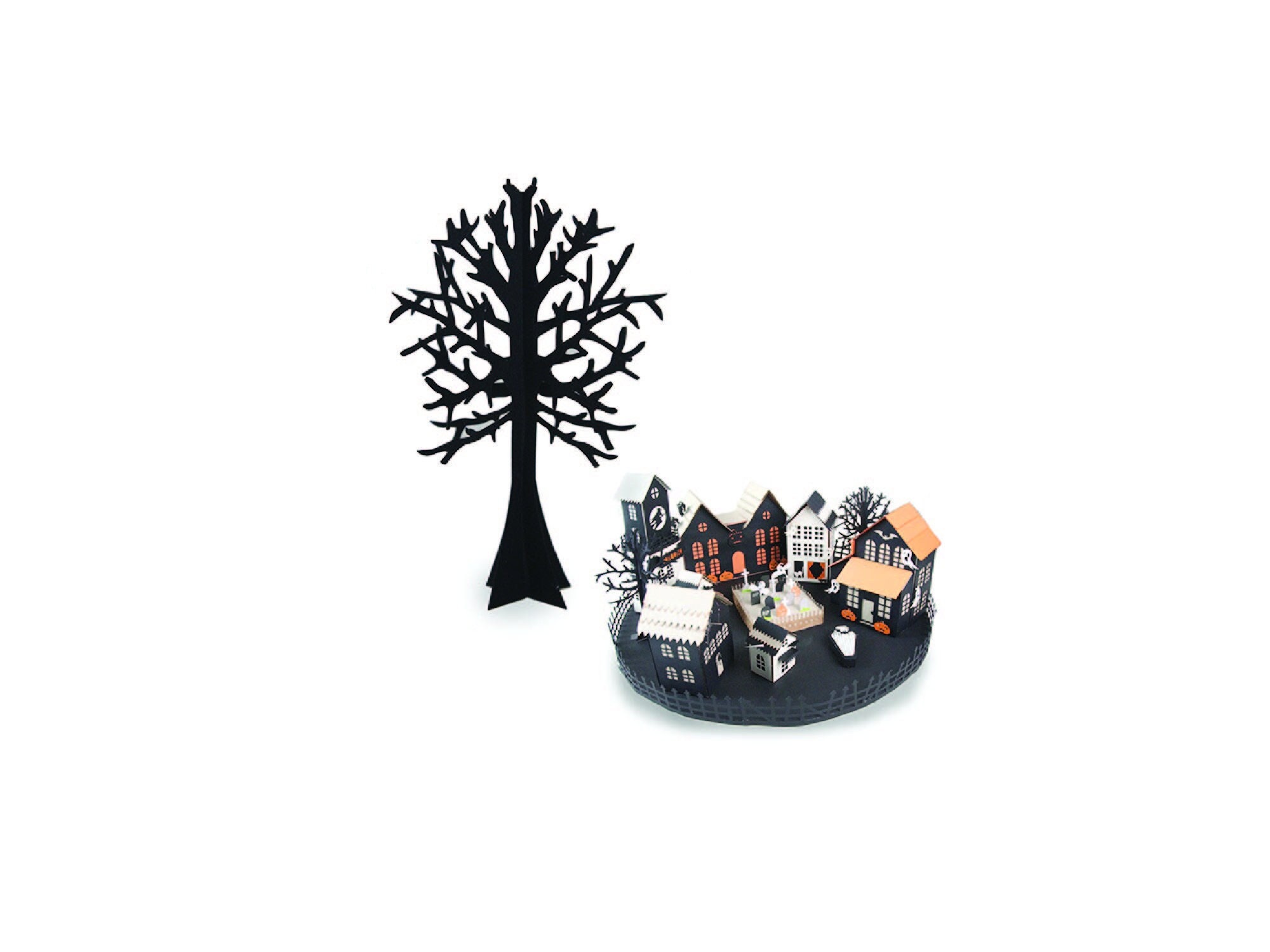 3D Paper Tree, for Cricut, Paper Craft, Halloween, for Silhouette, SVG ...