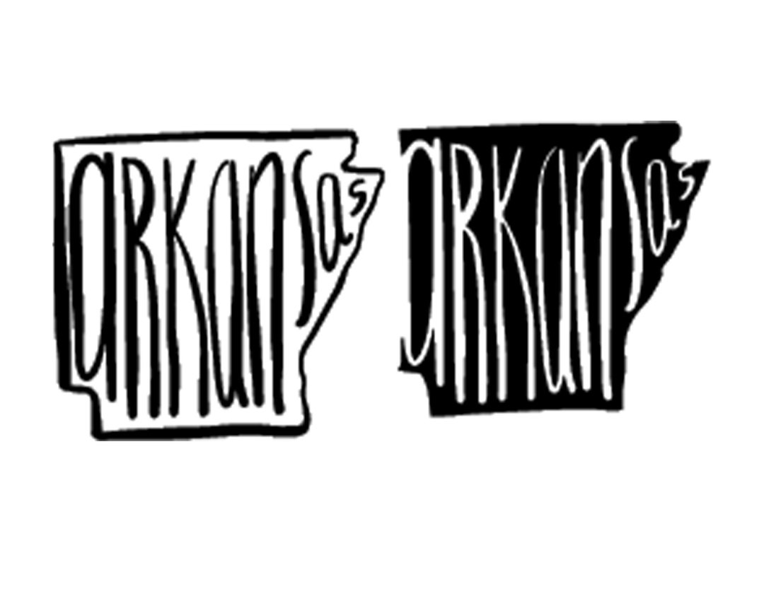 Arkansas SVG, Arkansas State Clipart, Arkansas Hand Drawn, Outline ...