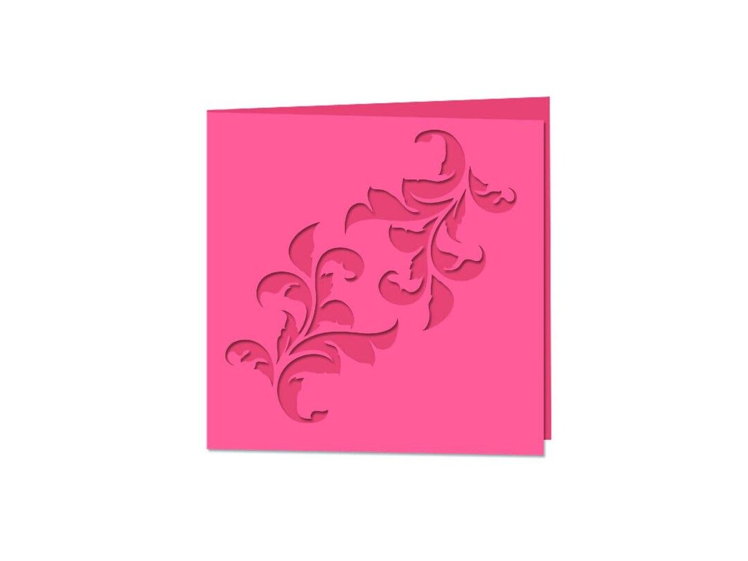 3D Greeting Card, Cut File for Silhouette, for Cricut, Layered Card SVG ...