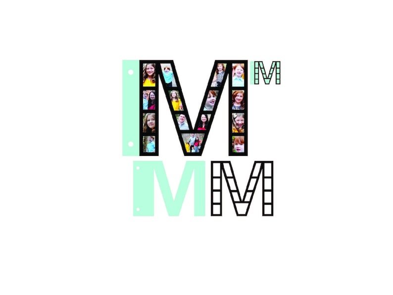 Alphabet Album, Letter Album, Album Svg, Film Strip Svg, Photo Album ...