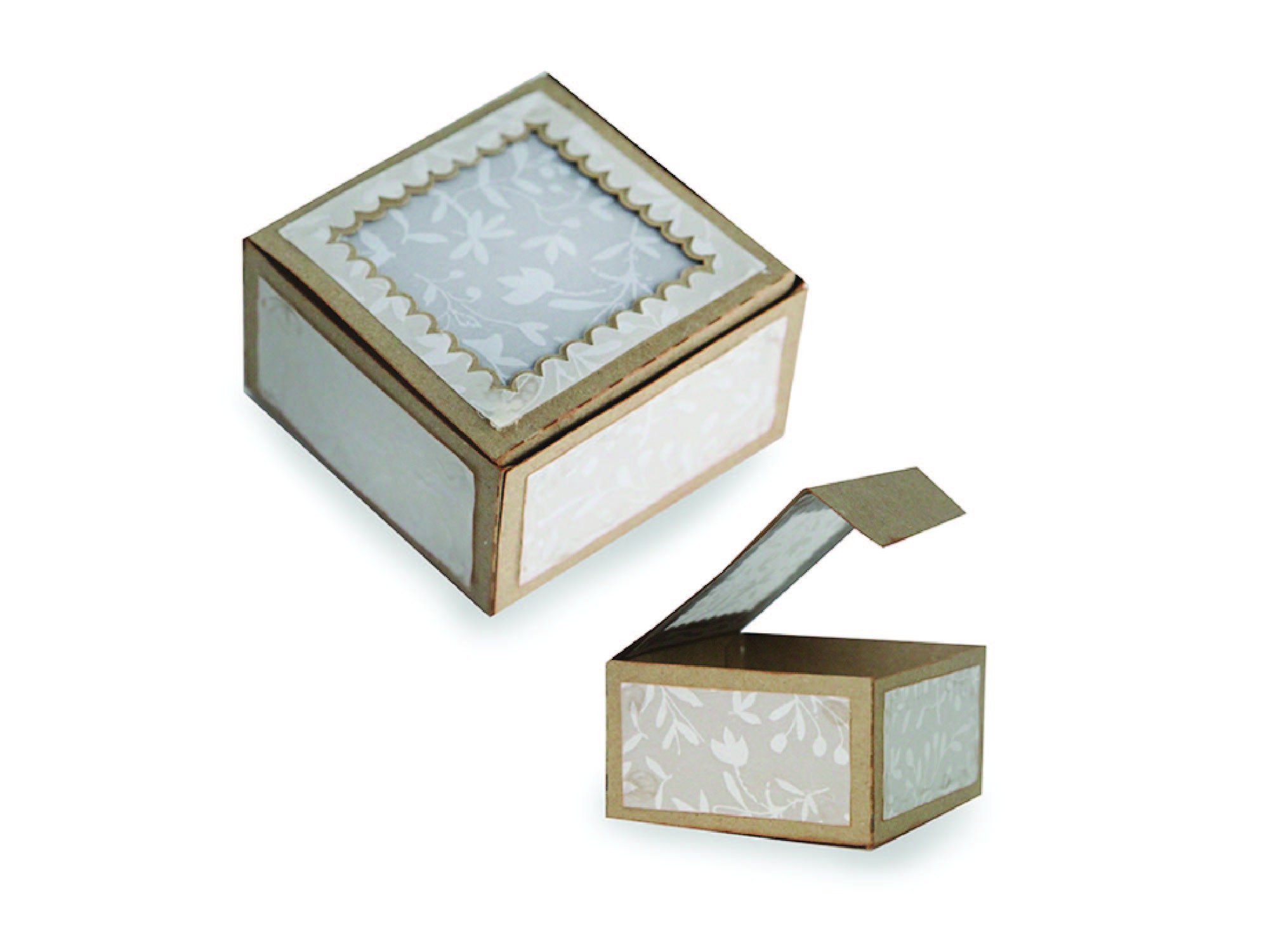 3D Box Svg, Flip Top Box, Box Template, Packaging Box Svg, Cut Files ...