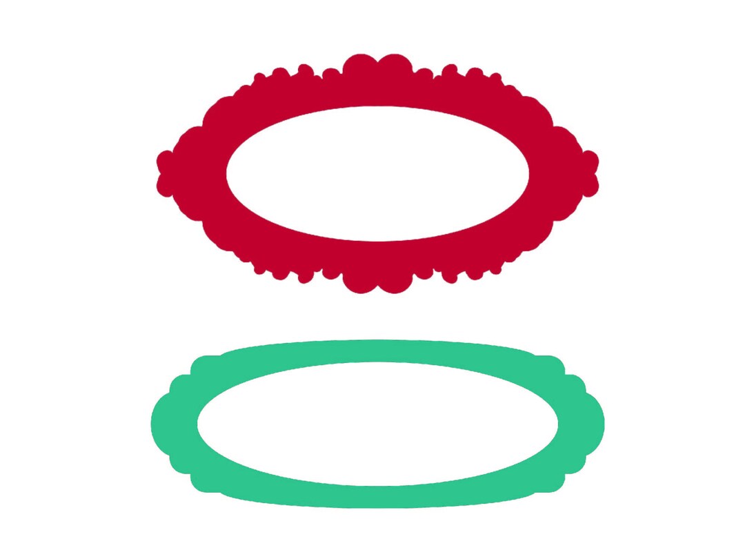 Decorative Frames Svg, Frames Clipart, Vector Art, Cut File for Cricut ...