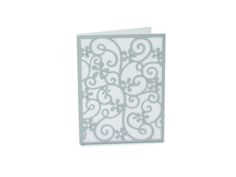 Folded Card Svg Cut File for Cricut Silhouette Card - Etsy