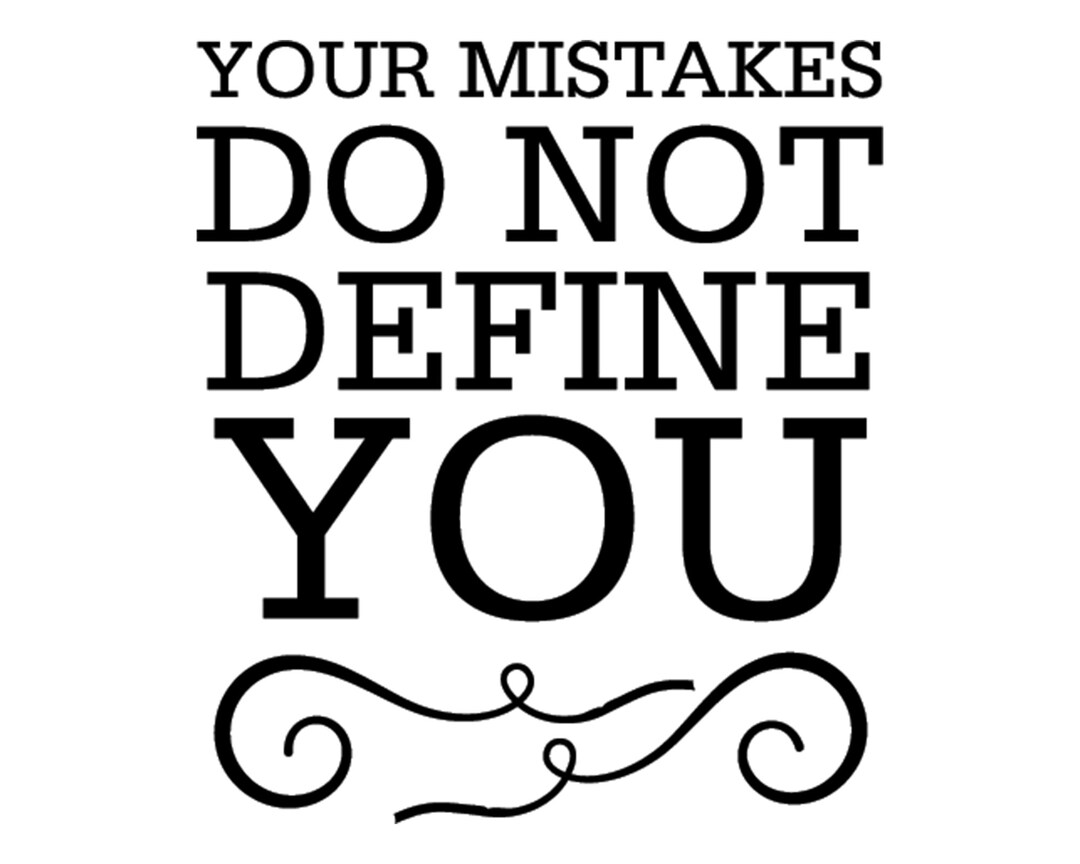 Your Mistakes Svg, Quote SVG, Saying SVG, Cut Files for Silhouette ...