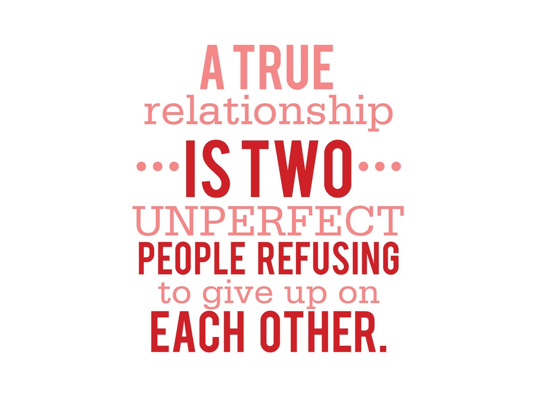 True Relationship Svg, Quote SVG, Saying SVG, Cut Files for Silhouette ...
