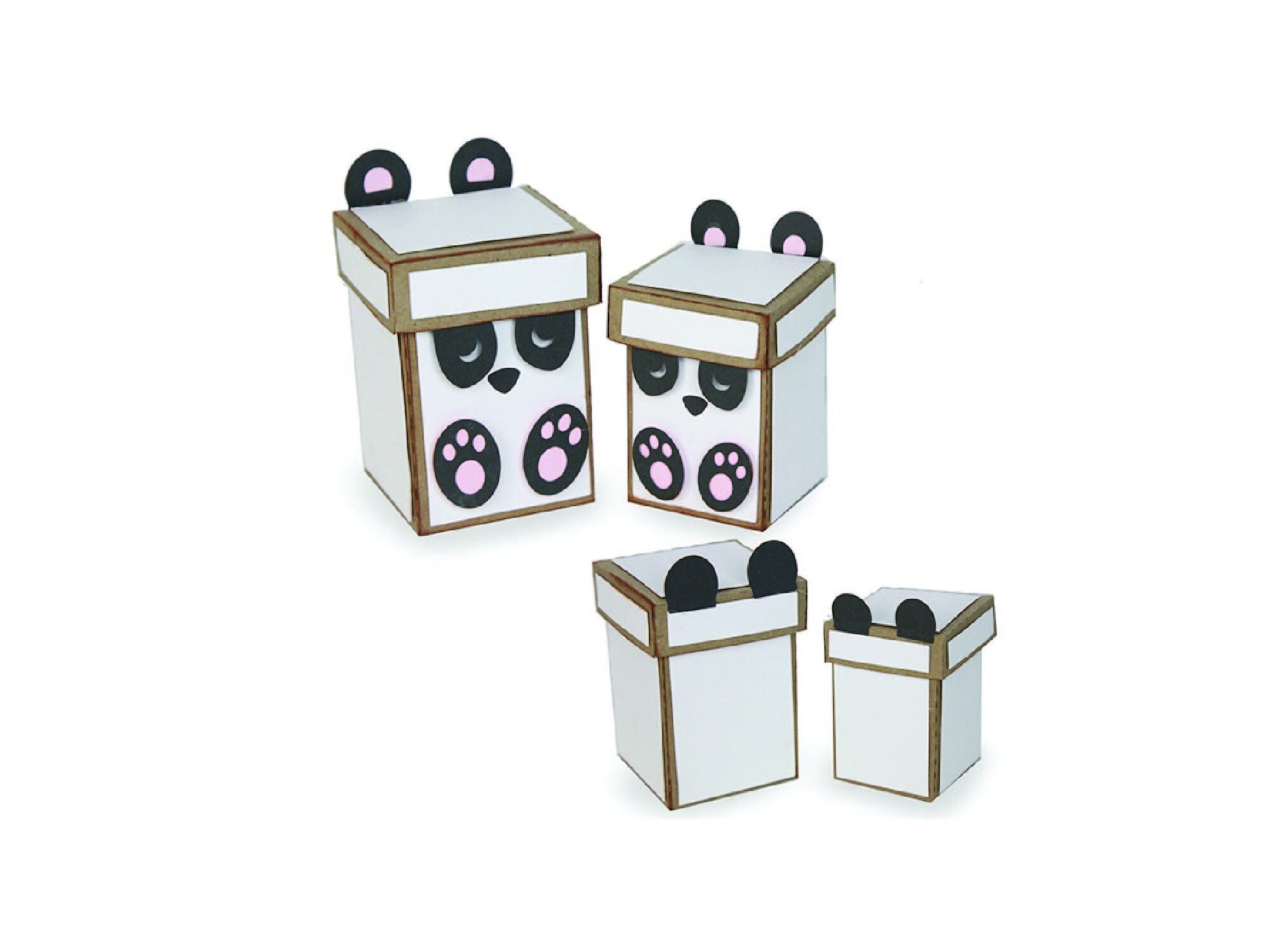 3D Box Svg, Box Template, Gift Box Template, Gift Box SVG, Party Favor ...