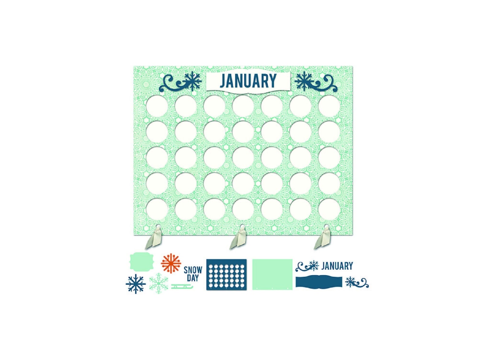 Calendar SVG Cut File, Printable Vector Clip Art, Planner SVG, Blank ...