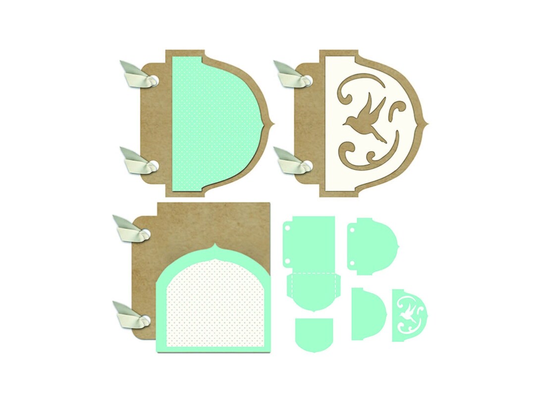 Bird Album Svg, Mini Album, Scrapbook Svg, Pocket Page, Journal, Cut ...