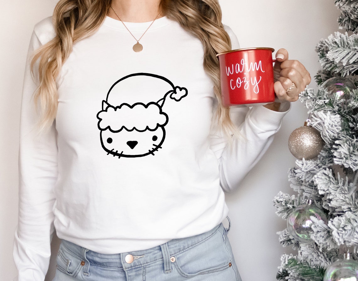 Christmas Animal Svg Bundle, Hand Drawn Svg Bundle, Doodle Svg, Png ...