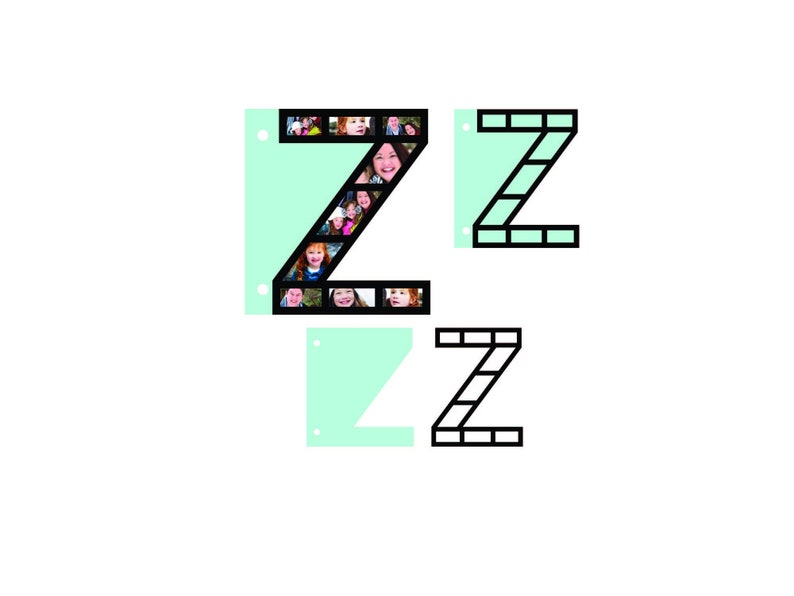 Alphabet Album, Letter Album, Album Svg, Film Strip Svg, Photo Album ...