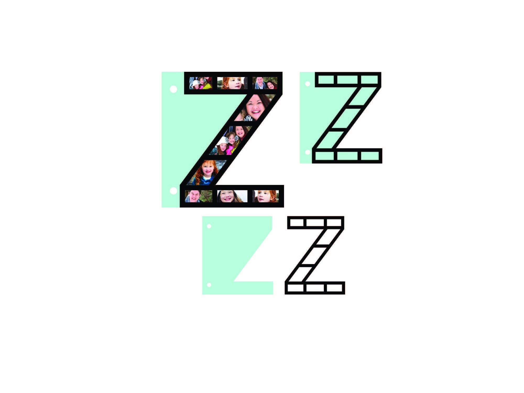 Alphabet Album, Letter Album, Album Svg, Film Strip Svg, Photo Album ...