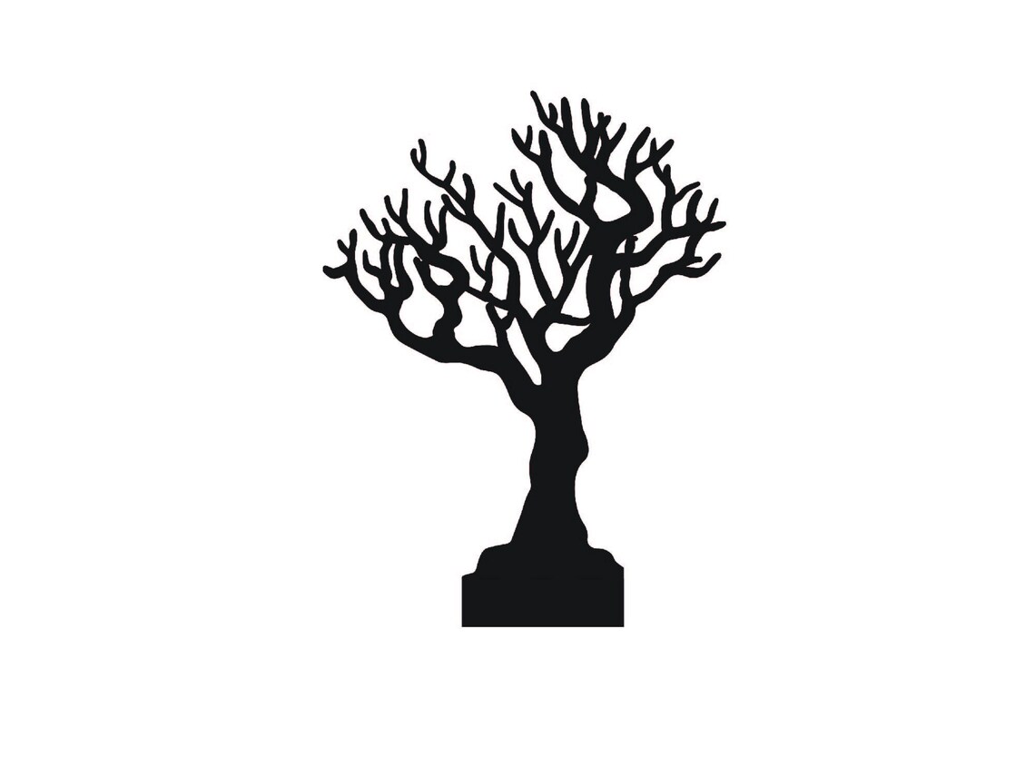 Haunted Tree Svg, Tree Clipart, Vector Art, Cut File, Cricut, Cameo ...