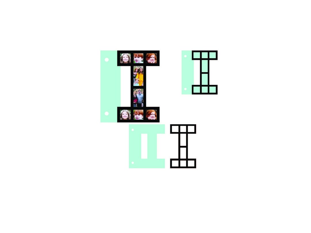 Alphabet Album, Letter Album, Album Svg, Film Strip Svg, Photo Album ...