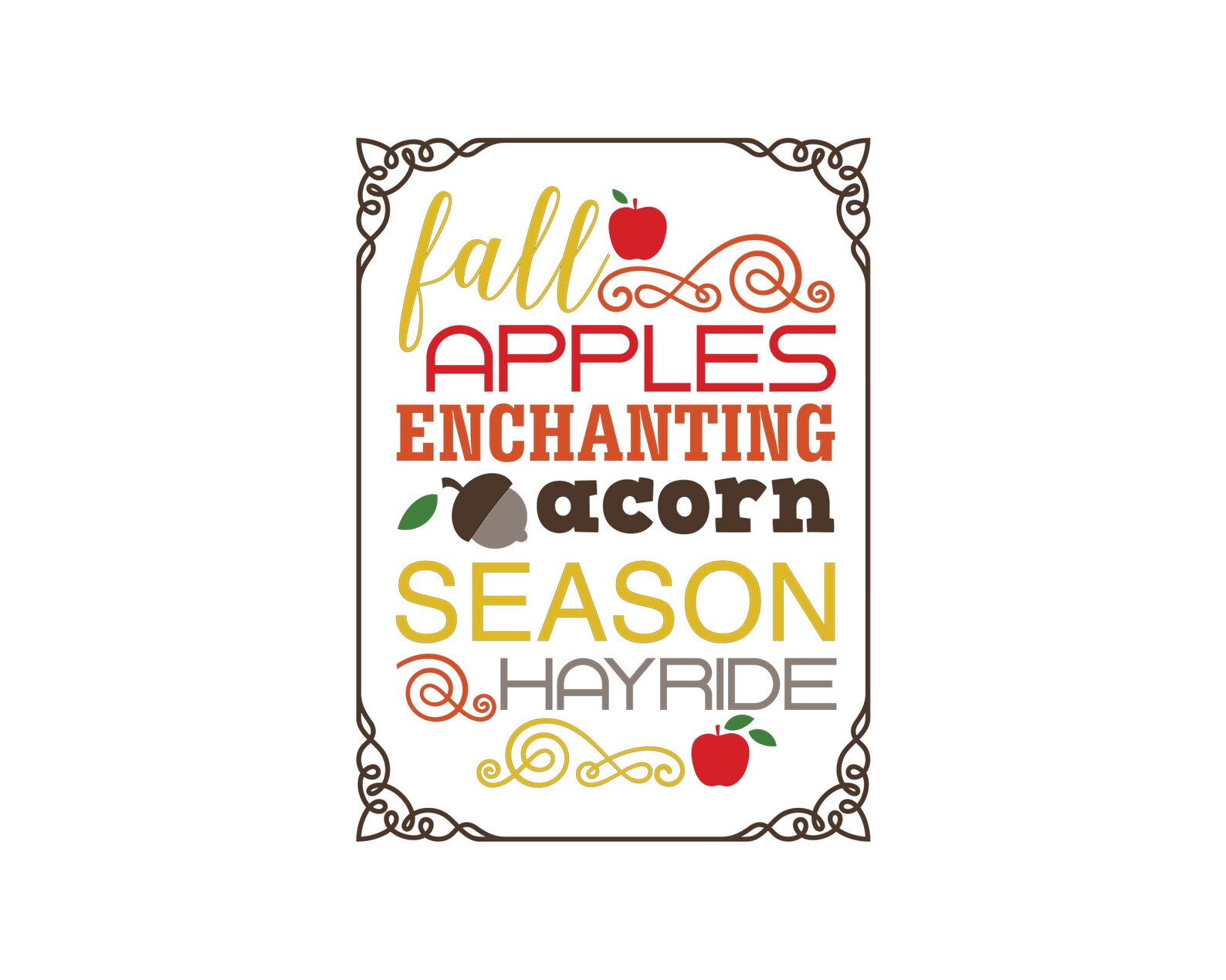 All About Fall Svg, Quote Clipart, Vector Art, Cute Quote, Silhouette ...