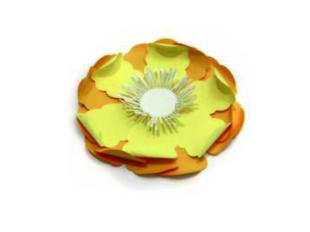 Daring Pretty Big, 3d Paper Flower Svg, Flower Template, Paper Flower ...