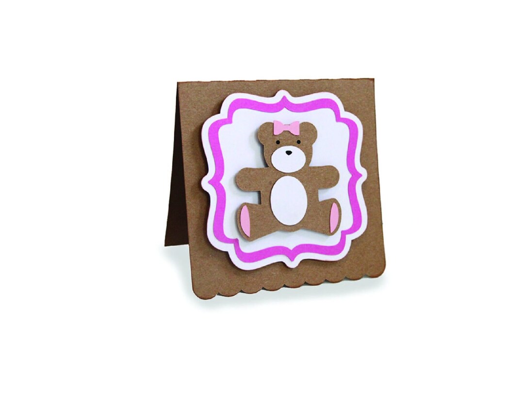 3D Greeting Card, Folded Card, Cricut Svg File, Silhouette Svg, Layered ...