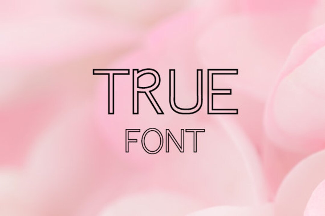 CG True Font, Cricut Fonts, Silhouette Fonts, Craft Fonts, Procreate ...
