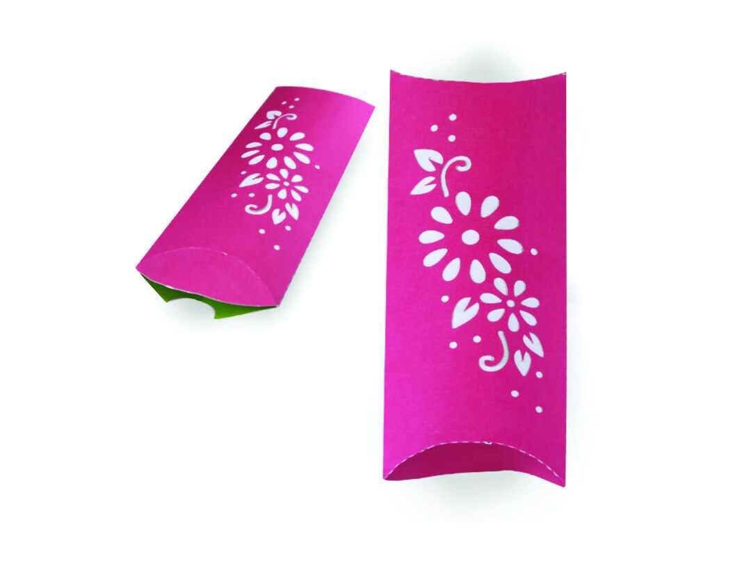 3D Box Svg, Pillow Box Svg, Pillow Box Template, Gift Box SVG, Party ...