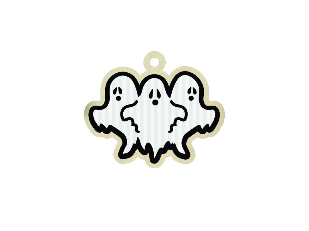 Ghost Tag Svg, Gift Tag, Display Tag, Halloween Tag, Cut File, Cricut ...