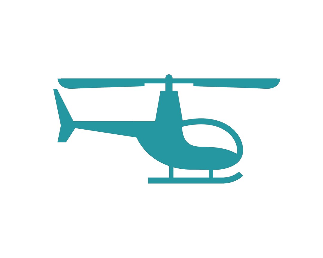 Chopper Svg, Chopper Clip Art, 2D Chopper, Aeronautics, Svg, Dxf, Cut ...